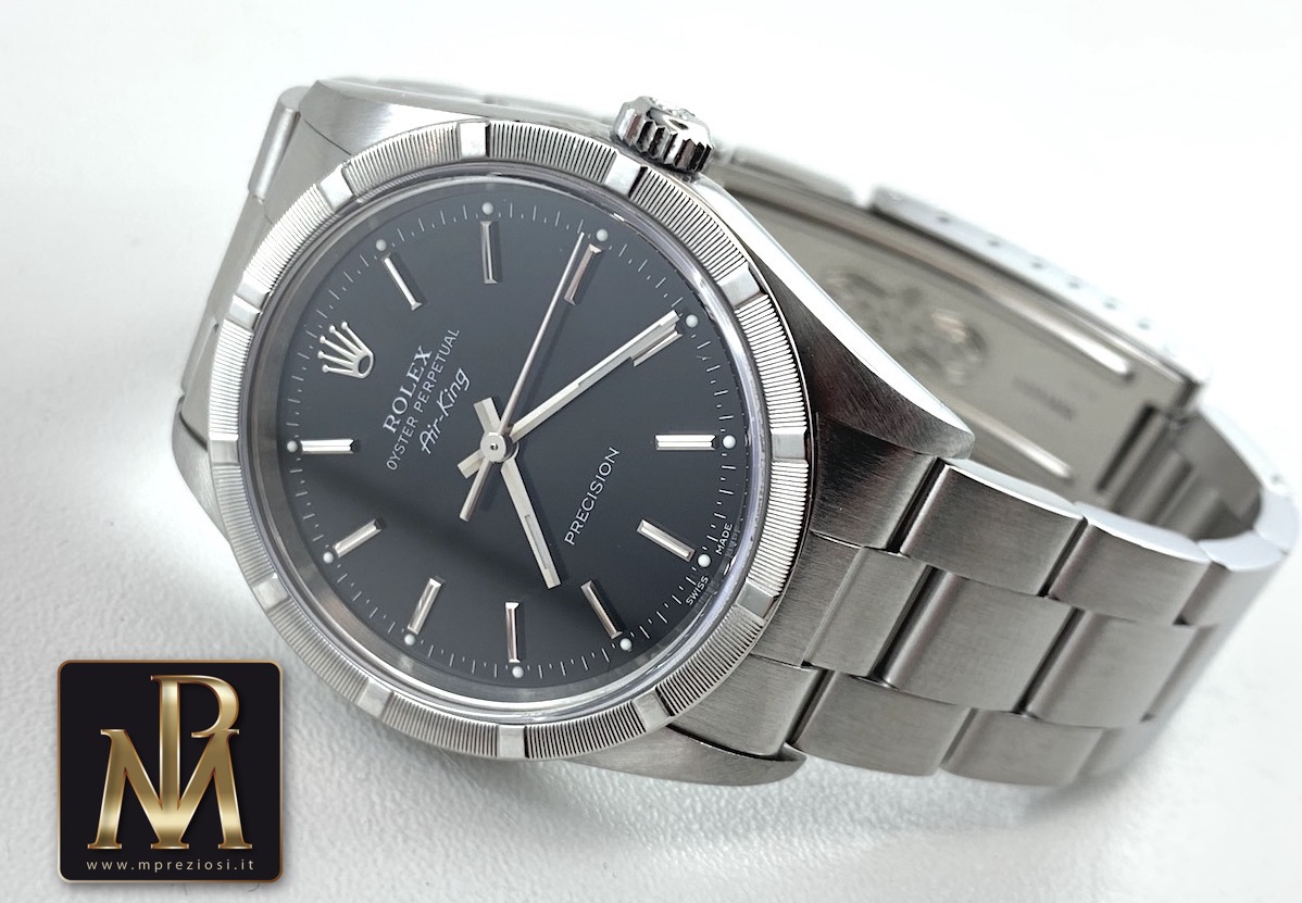 Rolex Airking 14010M quadrante nero | Compro orologi usati Milano