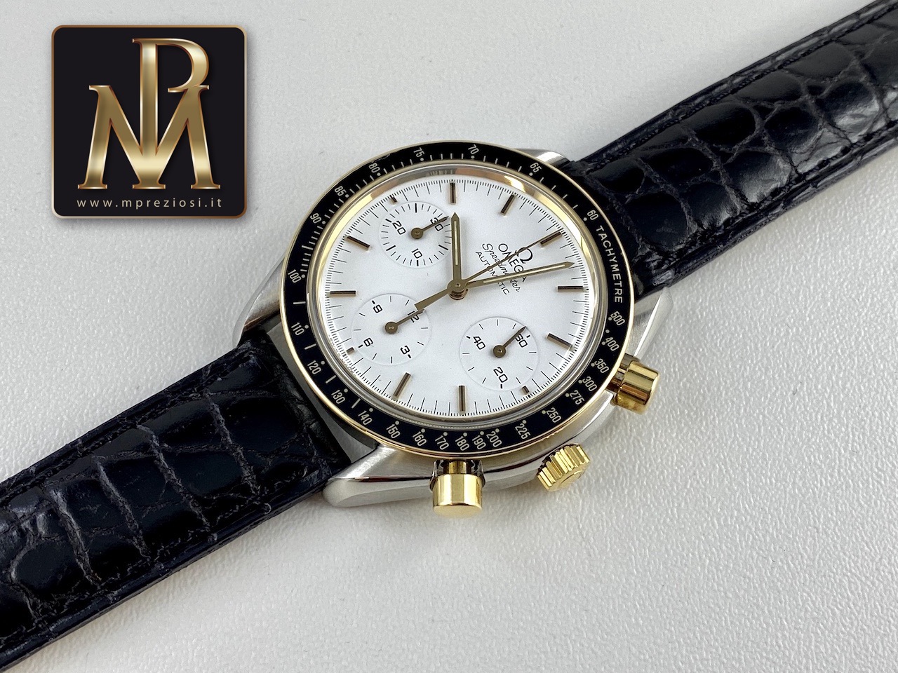 Omega Speedmaster reduced acciaio oro 1750032 | Omega usati di M.P preziosi
