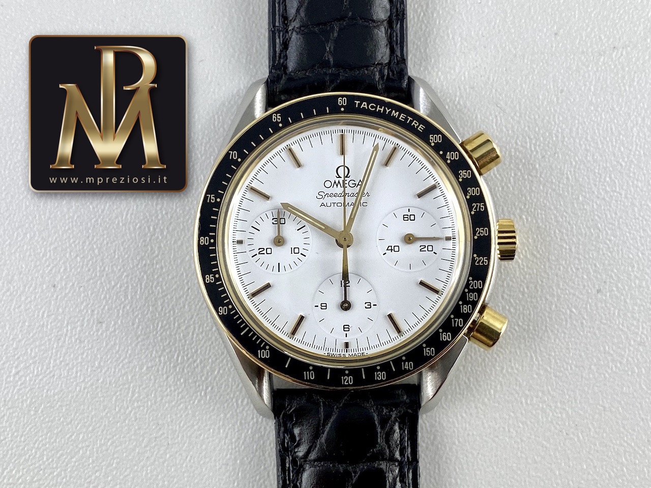 Omega Speedmaster reduced acciaio oro 1750032 | Omega usati di M.P preziosi