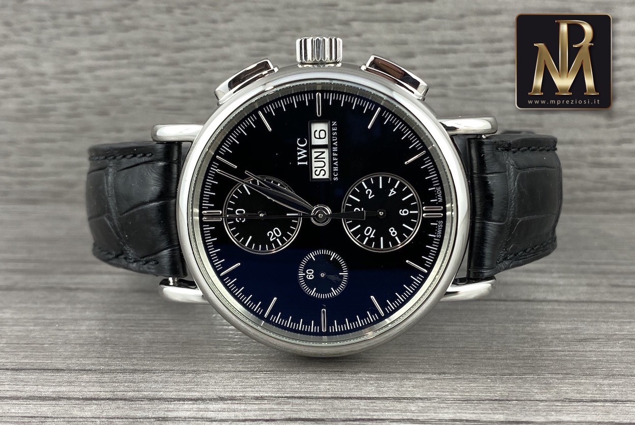 IWC Portofino Chronograph IW378303 scatola e garanzia IWC | IWC usati ...