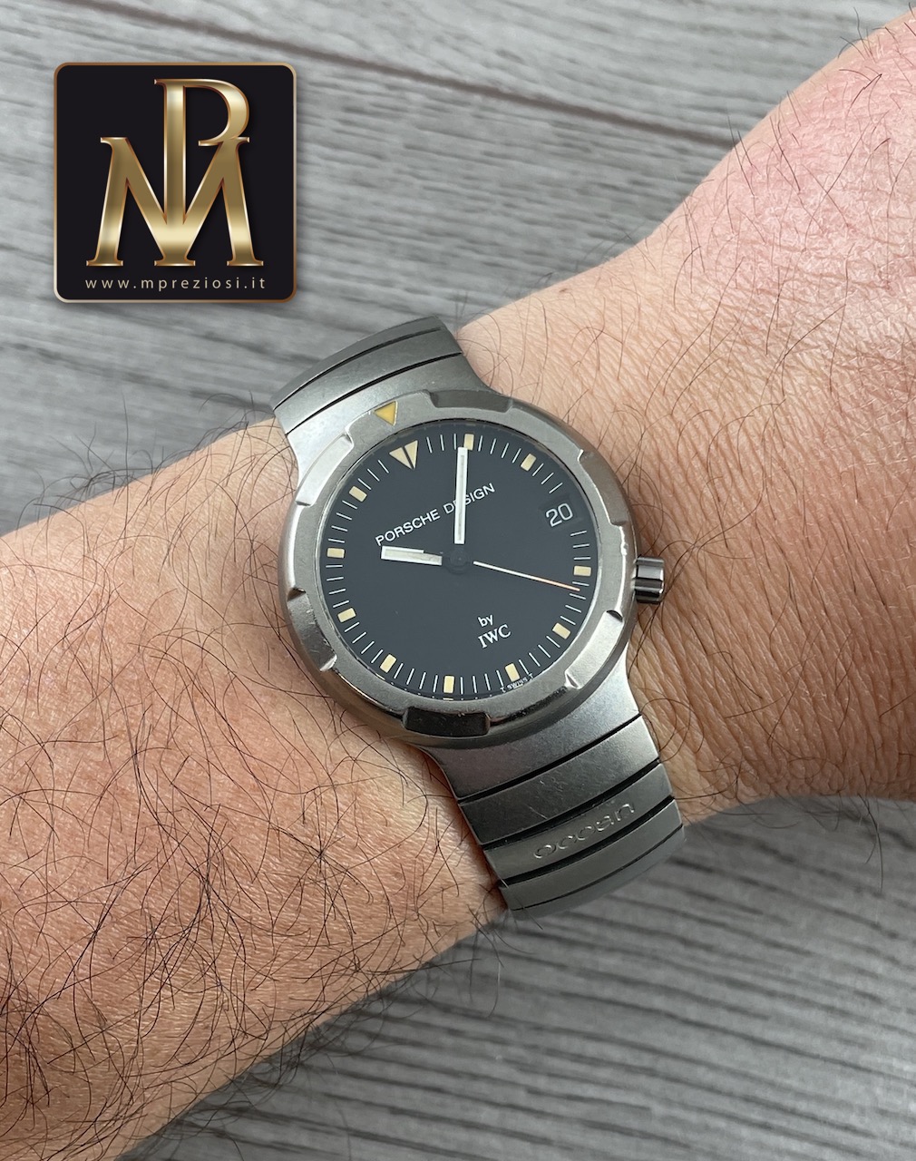 IWC porsche design ocean 500 3503-001 full set | IWC usati di M.P Preziosi