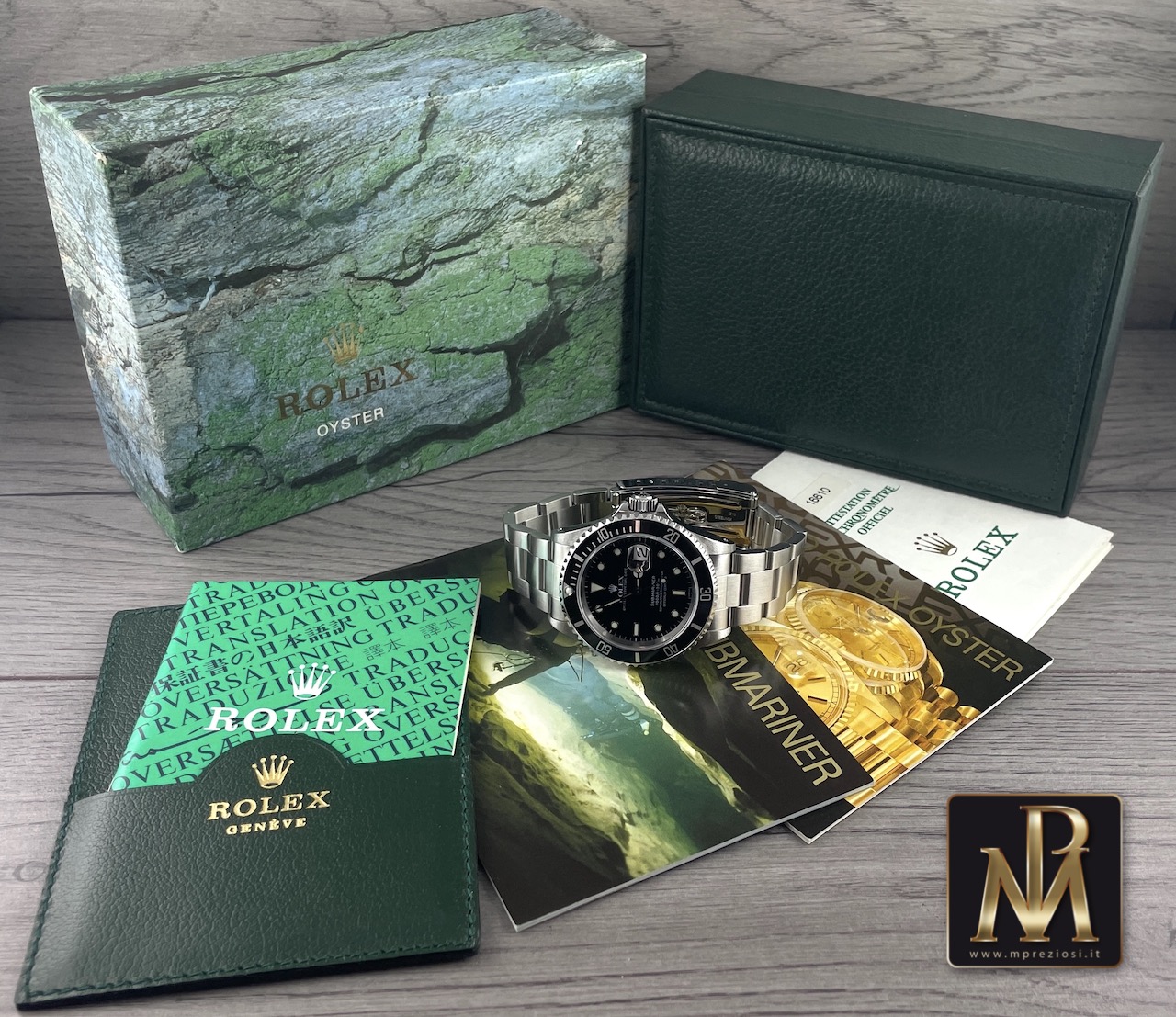 Rolex Submariner 16610 only swiss box and papers | Rolex usati di Mpreziosi
