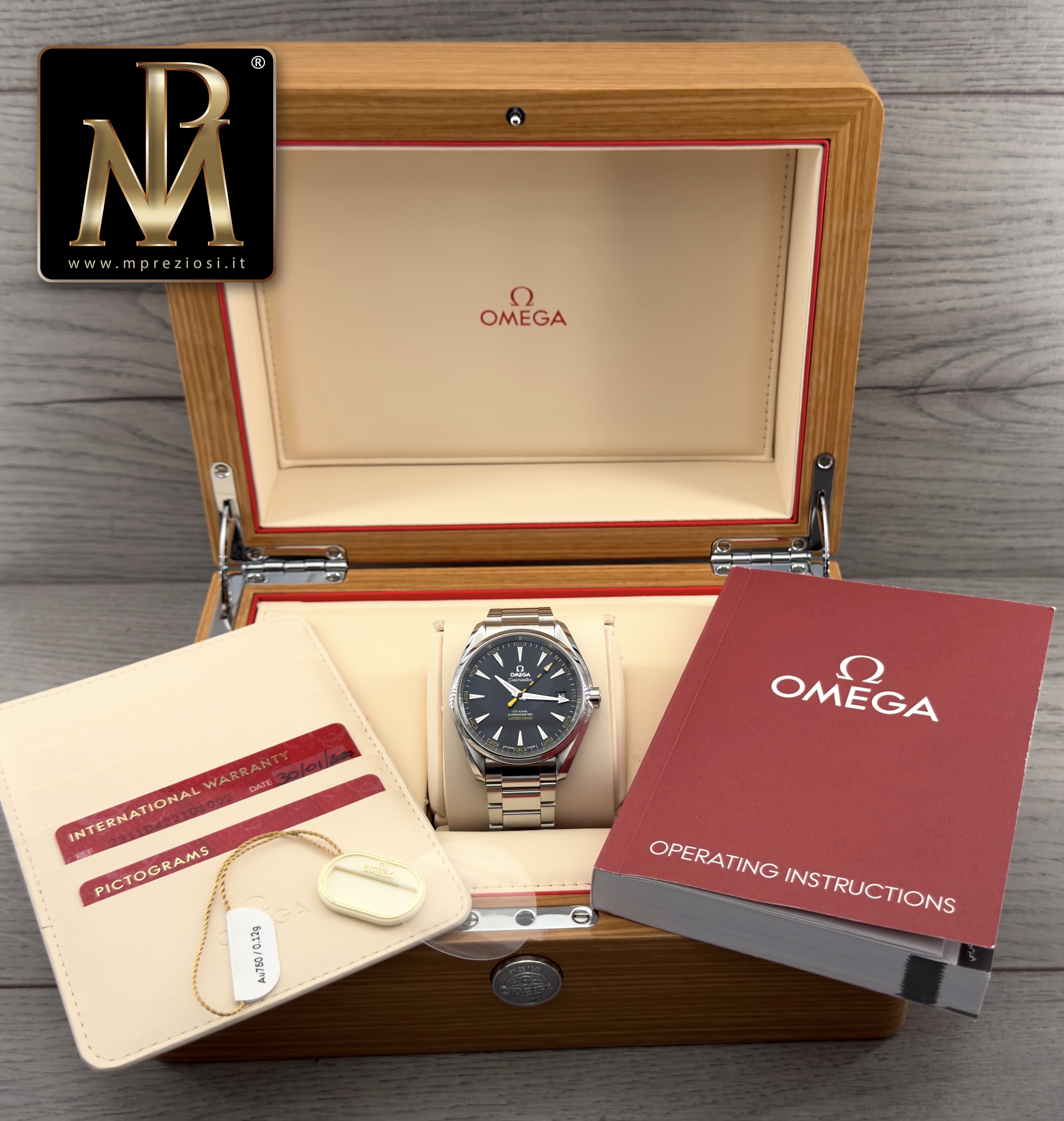 Omega Seamaster 15000 gauss 23110422101002 full set